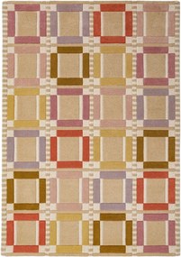 Ručně tkaný vlněný koberec v přírodní barvě 200x290 cm Quadro Wool – Flair Rugs