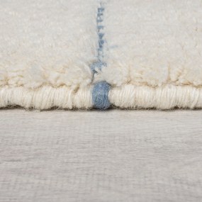 Flair Rugs, Kusový koberec Dottie Geometric Blue/Multi, 200x290, bílá, ložnice