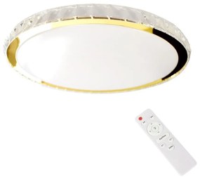 Milagro | LED Stmívatelné stropní svítidlo LAYLA LED/33W/230V 3000/4000/6000K zlatá + DO | MI2169