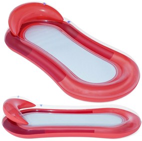 Červená plavecká matrace Bestway 43103 pro pohodlné plavání a relaxaci