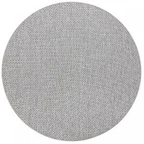 Hans Home | Kusový koberec Timo 6272 Light grey kruh – na ven i na doma - 200x200 (průměr) kruh