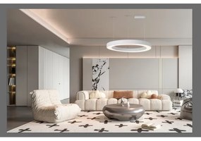 Immax NEO 07214L - LED Stmívatelný lustr PASTEL LED/68W/230V bílá 95cm Tuya + DO