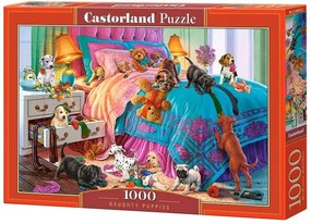 Castorland puzzle neposedná štěňata 1000 dílků