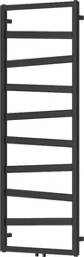 Mexen, Mexen Zoom dekorativní koupelnový radiátor 1430 x 530 mm, 477 W, černý - W130-1430-530-00-70