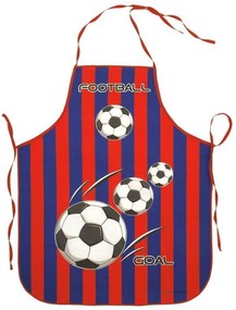 Forbyt Dětská zástěra, Fotbal, červeno-modrá