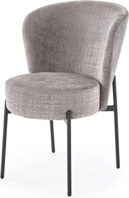Čalouněná jídelní židle K590 šedá