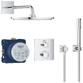 Grohe Grohtherm - Sprchový set Rainshower Cosmopolitan 310 s termostatem pod omítku, chrom 34730000