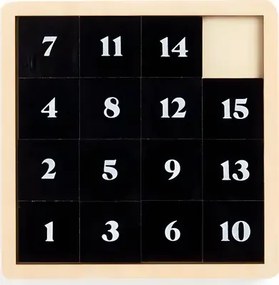 GALISON Posuvné dřevěné puzzle Andy Warhol: Květiny / 2v1 / 16 dílků