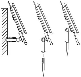 Ecolite DX-SOLAR-3000/5M - LED Solární pásek 3,7V 2400 mAh 5m IP65