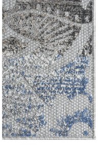 Kusový koberec Velký květ modrošedý 120x170cm