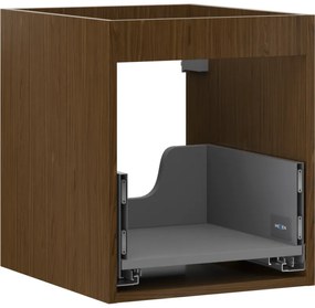 Mexen Box-A korpus skříňky pod umyvadlo 40 cm, 1 zásuvka, ořech - 91AX0-0400-470-1-86