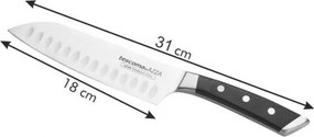 TESCOMA Nůž japonský AZZA SANTOKU 18 cm