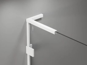 Mexen Lunar L sprchová stěna Walk-in pravá 50 x 200 cm, transparentní 8 mm, bílá - 830L-050-000-20-00-P
