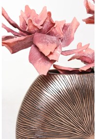 Luxusní váza ATENA, sklolaminát, výška 50 cm, bronz/měď