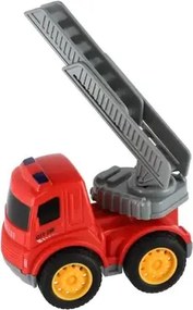 TEDDIES Stavební auto / Autíčko na setrvačník / plast / 9 cm / 4 druhy