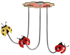 ACA DECOR Dětské svítidlo Ladybird 3