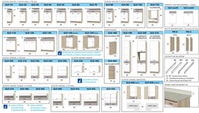 Kuchyňská linka EVA "B" plus 270cm