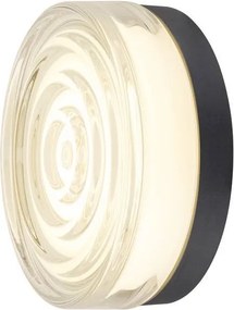 LA 1010211 CYFT WAVE XL Přisazené nástěnné a stropní svítidlo, 2700/3000/4000 K, 15 W, PHASE, 105°, IP65 černá / čirá - BIG WHITE (SLV)