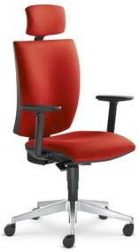 LD seating Kancelářská židle LYRA 207-SY-HO bez područek Mechanika bez posuvu sedáku GALERIE - Čalounění LD seating LÁTKY 2 / VALENCIA, XTREME, STYLE, ASPECT, CURA 2021