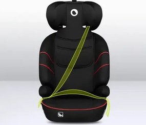LIONELO Autosedačka Lars i-Size 100-150 cm Black Red