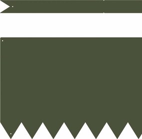 Okraj trávníku 30 ks 100 x 0,05 x 30 cm Studeně válcovaná ocel 3335784