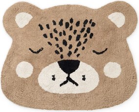 Světle hnědý pratelný/ručně tkaný bavlněný dětský koberec 93x120 cm Snuggle Bea – Hanse Home