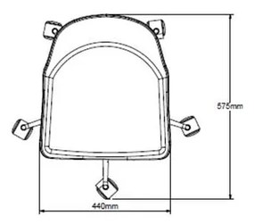 Bílá kancelářská židle Unique Furniture