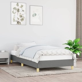 vidaXL Rám postele 80 x 200 cm textil [346774] Barva: Tmavě šedá