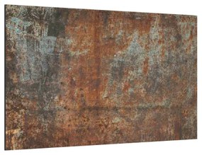 Allboards,Skleněná magnetická tabule- dekorativní obraz KOROZE 90x60 cm,TS96_40007
