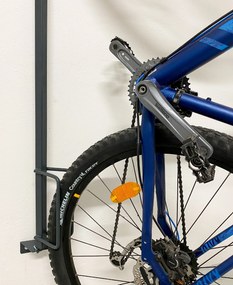 Natáčecí stojan na zeď pro jedno kolo KACERLE KS-750 Pro šířku pláště kola: do 6 cm (2,4") standardní horská kola, Varianta: bez oka k uzamčení