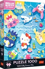 TREFL Puzzle Premium Plus Hello Kitty: Na letní vlně / 1000 dílků / 68