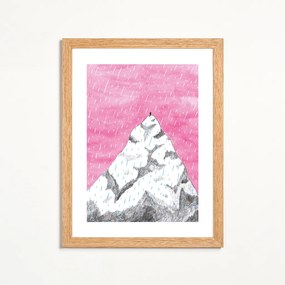Pavla Baštanová | Turista Rám: Bílý, Velikost: 30 x 20 cm