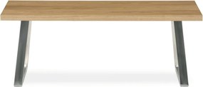 Konferenční stolek CT-W1515 OAK, dýha, dub (120 x 60) cm