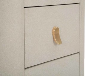 Designový toaletní stolek Ondelette 120 cm krémový