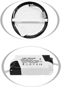 LED svítidlo Ecolite LADA LED-CSL-CCT/12W/CR 12W 3000/4000/6000K