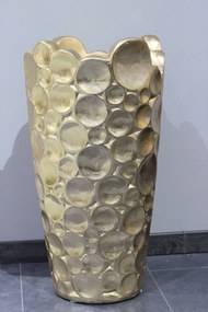 Zlatá exkluzivní váza HILTON 59cm
