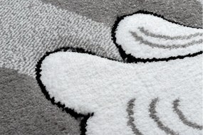 Dywany Łuszczów, Dětský kusový koberec Petit Unicorn grey, 200x290, šedá, dětský pokoj