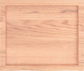 Koupelnová deska hnědá 60x50x(2-6) cm ošetřený masivní dřevo 3156109
