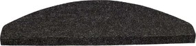 Samolepicí rohože na schody 20 ks Antracit 65x22,5x3,5 cm 3365901