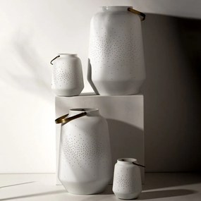 Räder Bílá porcelánová LAMPA vel. XL (30 cm)