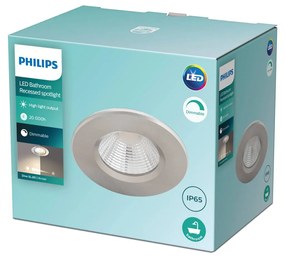 Philips Dive LED bodové světlo IP65 kulaté stříbro