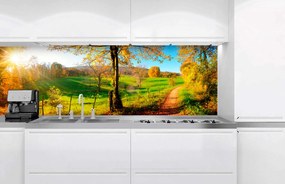 DIMEX | Dibond za kuchyňskou linku DBW-18060-083 | 180 x 60 cm | Louka