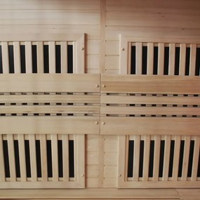 BPS-koupelny Kombinovaná sauna 2v1  - Infrasauna + finská sauna 200x160, 5-6 osob