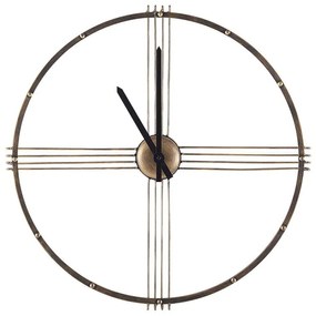 Nástěnné hodiny ø 64 cm zlaté ASCONA Beliani
