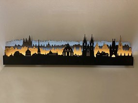 Li-Go "Praha" světelný obraz 230V 125x35cm