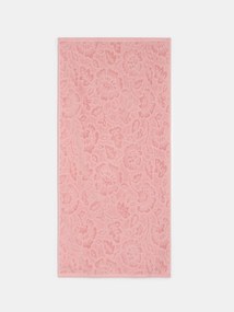 Sinsay - Ručník s reliéfním květinovým vzorem - růžová