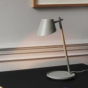 LED stolní lampa Stay, stmívatelná, šedá