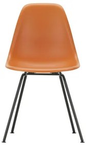 Eames Plastic Chair RE DSX černě lakovaná rezavá Vitra