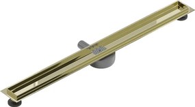 Mexen Flat 360° těleso pro liniový odtok otočné 90 cm, zlaté - 1540090