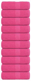 Ručníky FROGN 10 ks růžové 30x30 cm 360 g/m² 137042